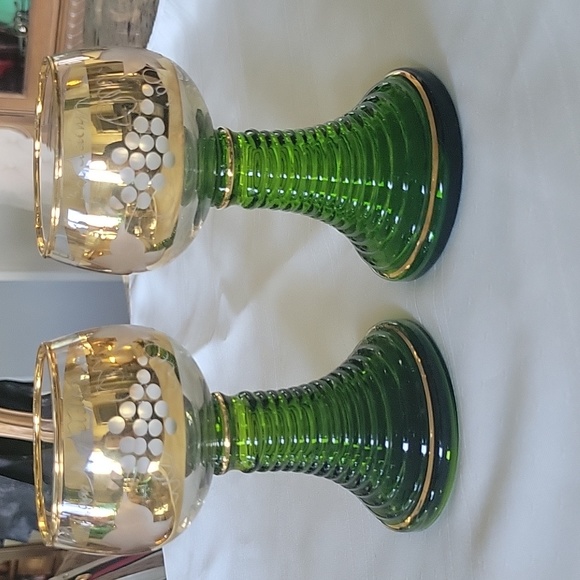 ROEMER GERMANY | Dining | Vintage Roemer Germany Pair Large Green ...